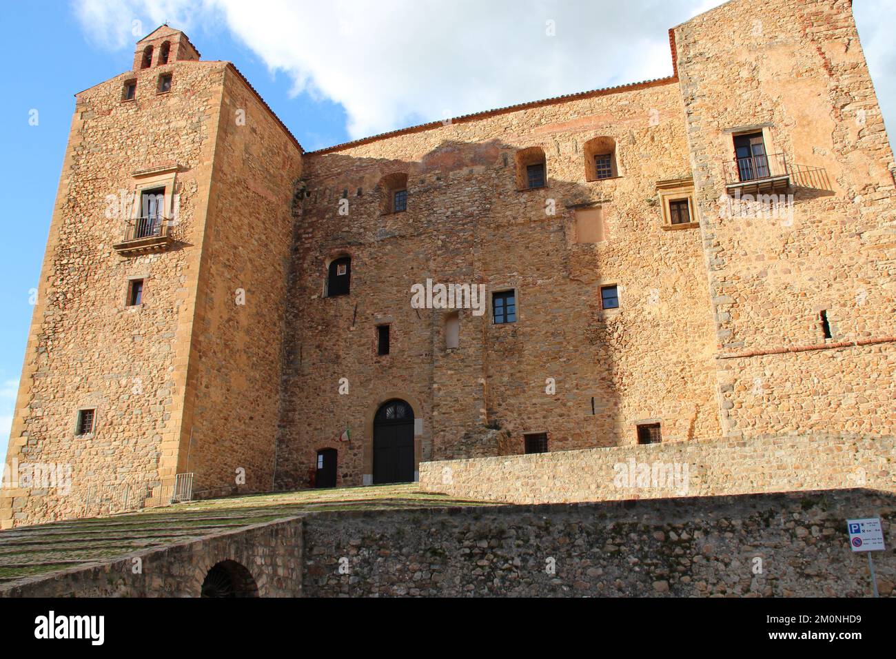 medieval castle in castelbuono in sicily (italy Stock Photo - Alamy