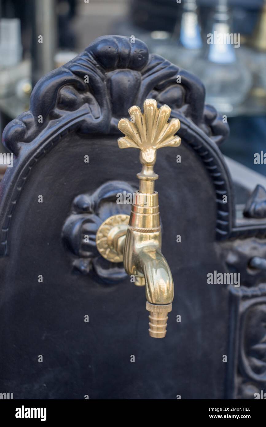Turkish Ottoman style water tap examples Stock Photo - Alamy