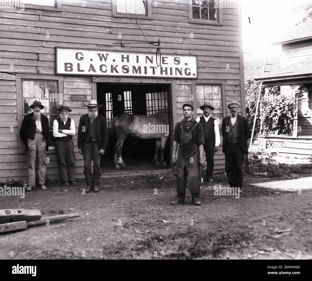 George washington hines hi-res stock photography and images - Alamy