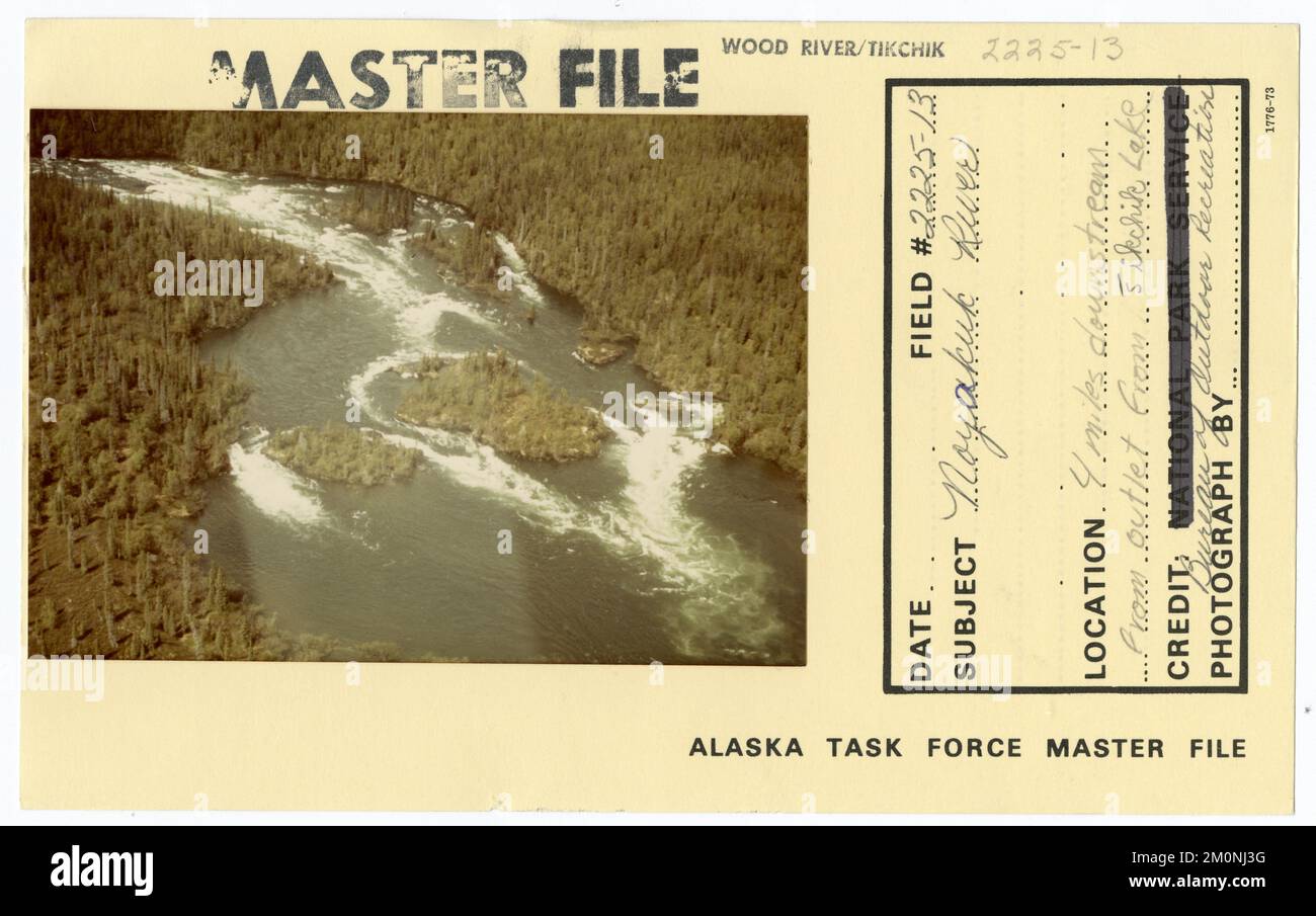 Noyakuk River. Alaska Task Force Photographs Stock Photo - Alamy
