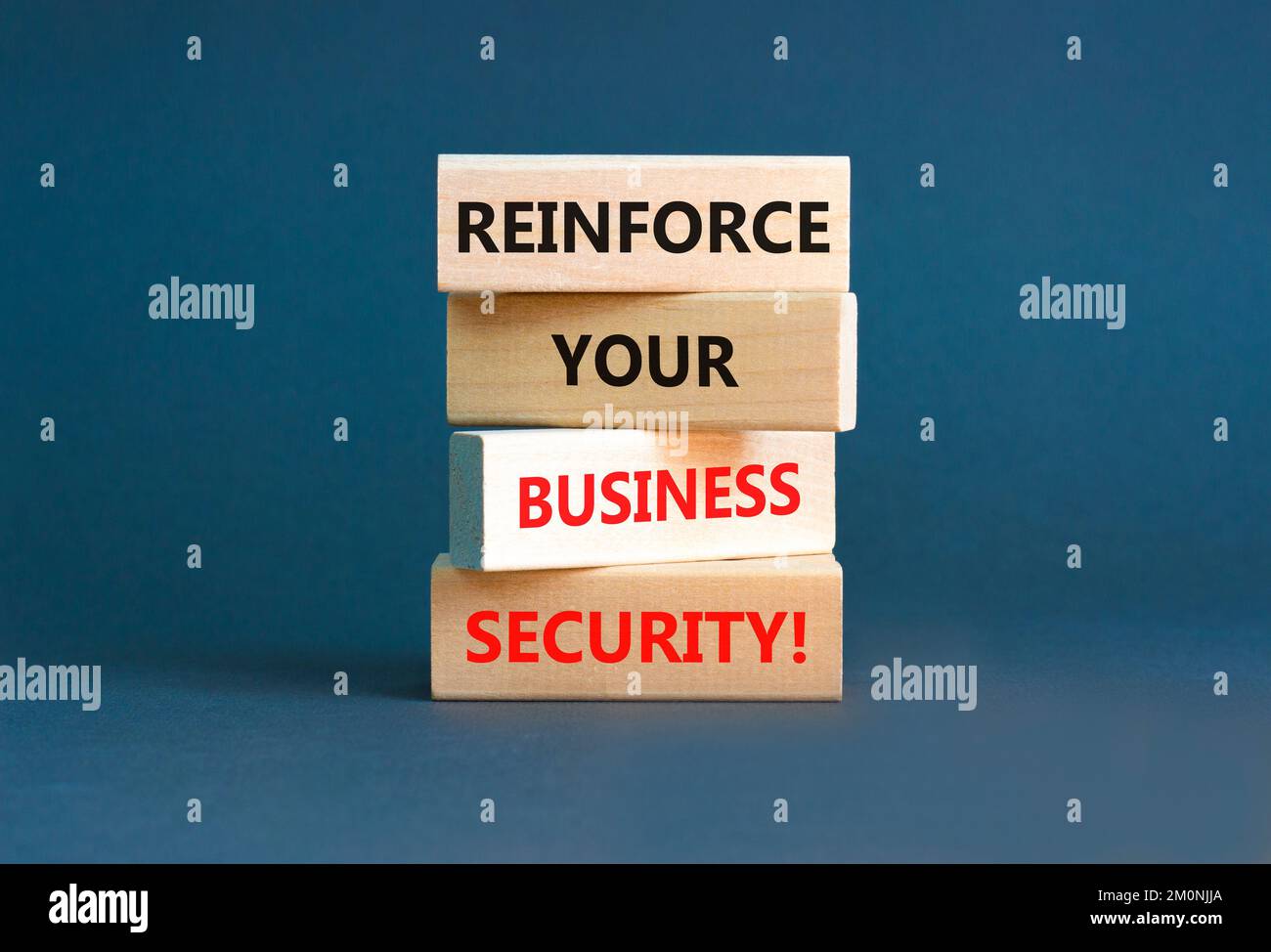 Reinforce your business security symbol. Concept word Reinforce your ...