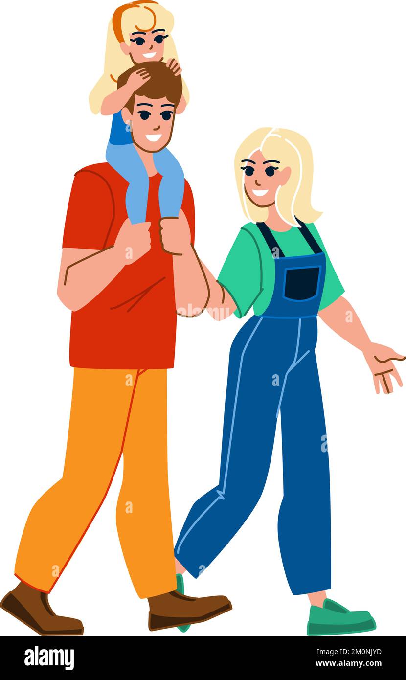 family outing vector Stock Vector Image & Art - Alamy