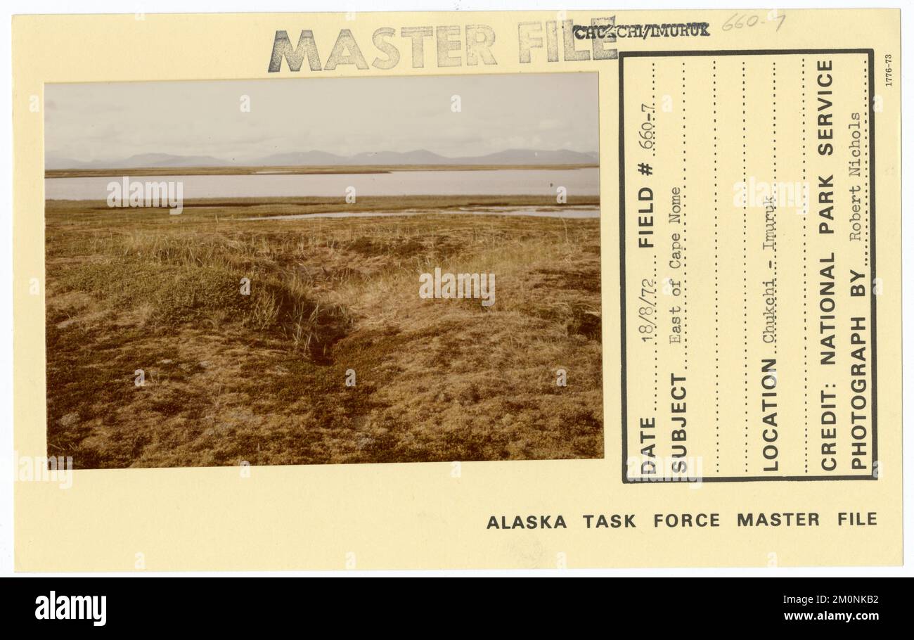 East of Cape Nome. Alaska Task Force Photographs Stock Photo - Alamy