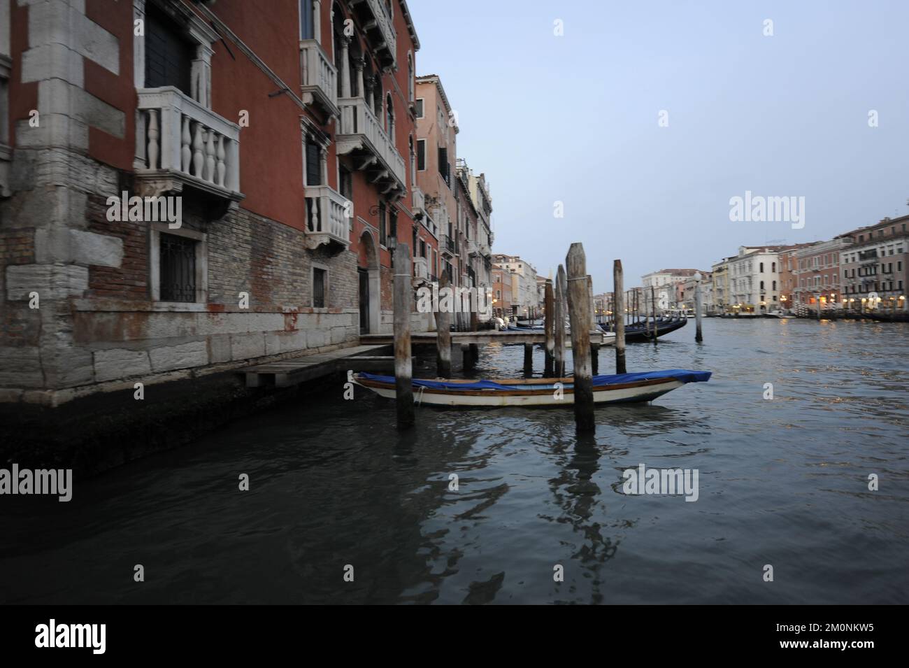 Special view of "Canal Grande" Venice Italy Stock Photo - Alamy