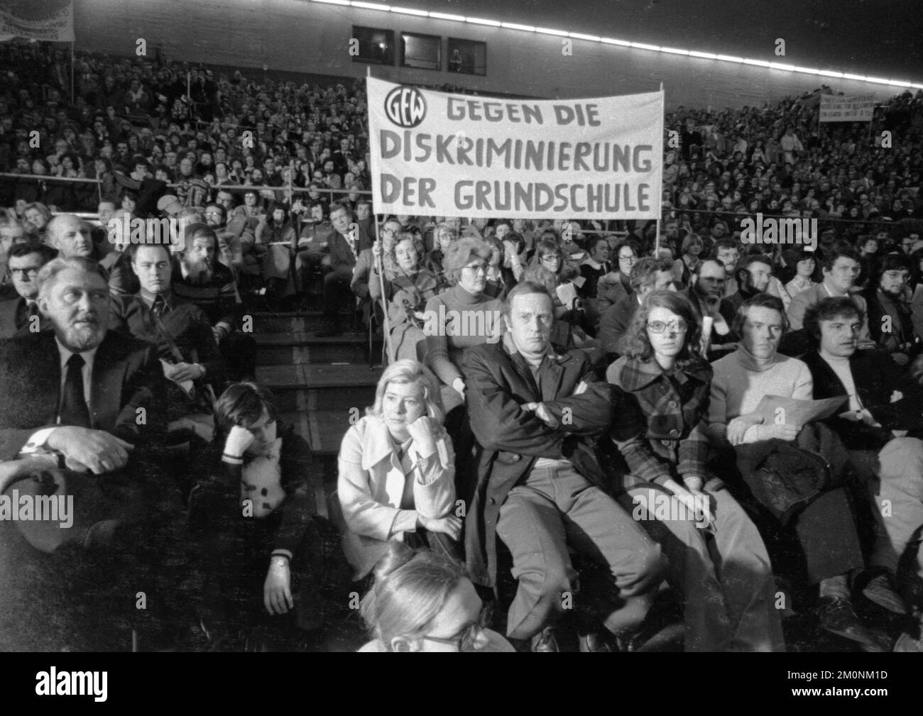 The Education and Science Union (GEW) demonstrated for an improvement ...