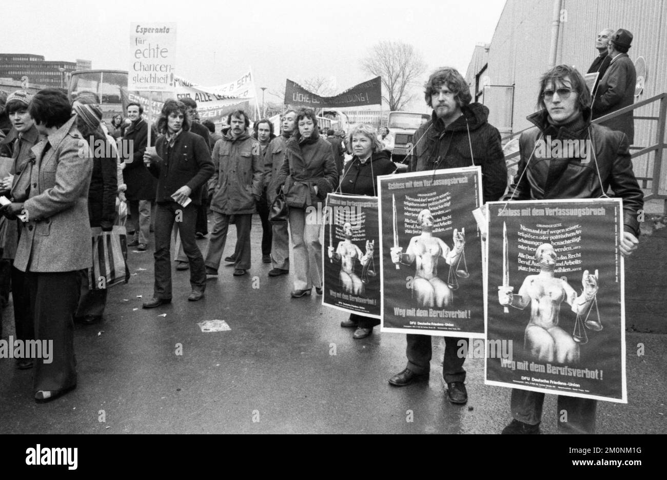 The Education and Science Union (GEW) demonstrated for an improvement ...