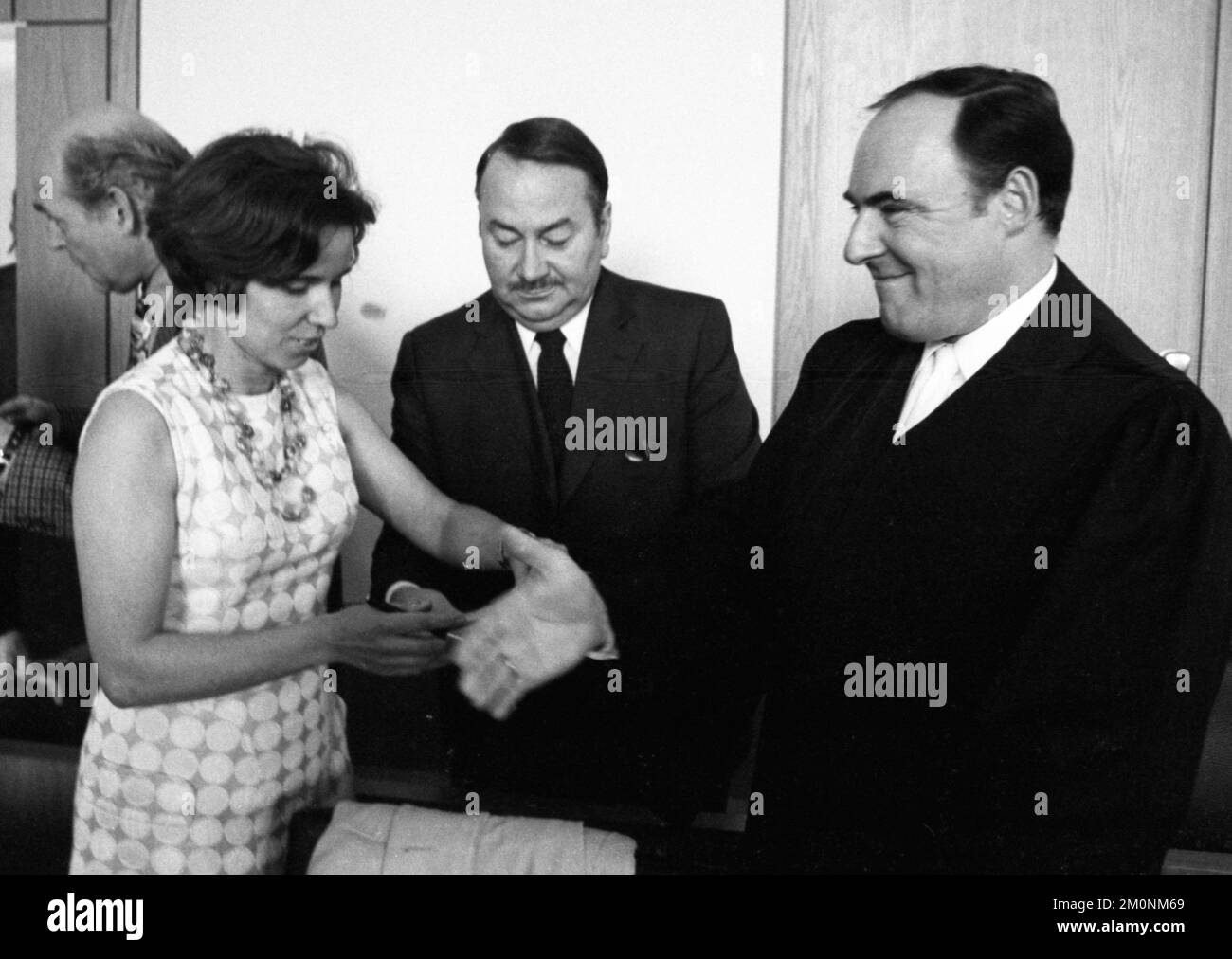 The trial of Beate Klarsfeld for the attempted kidnapping of SS ...
