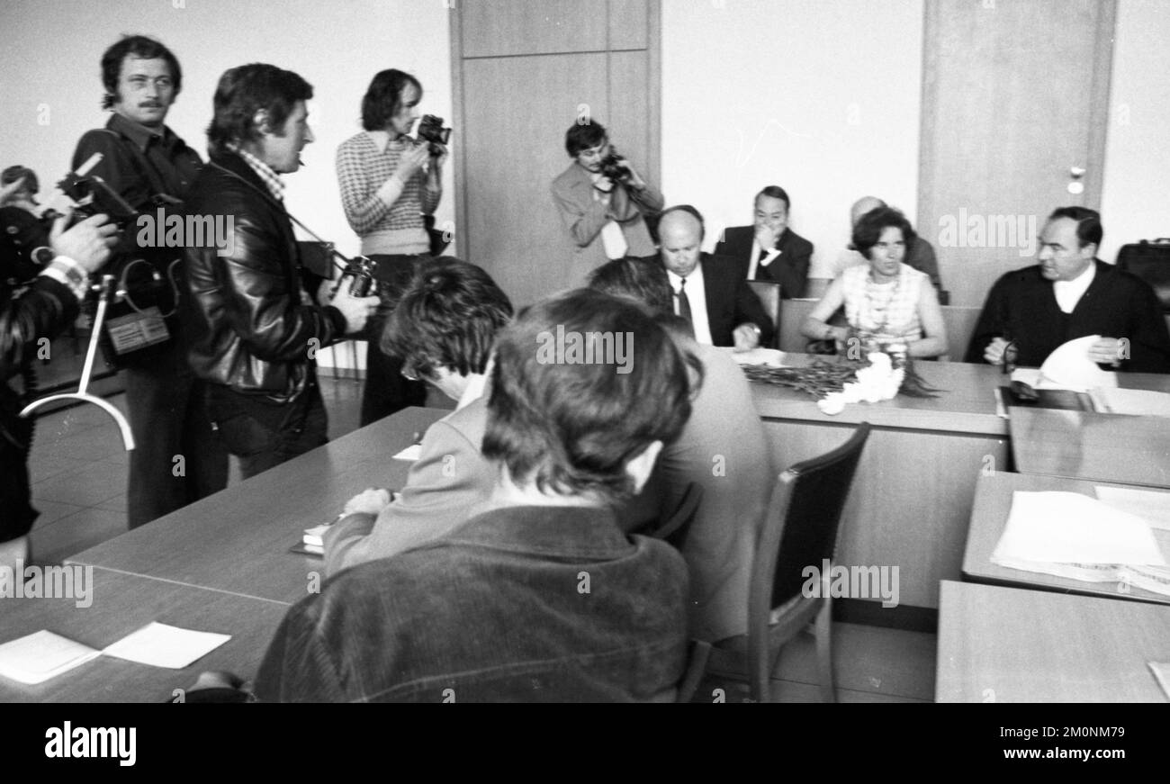 The trial of Beate Klarsfeld for the attempted kidnapping of SS ...