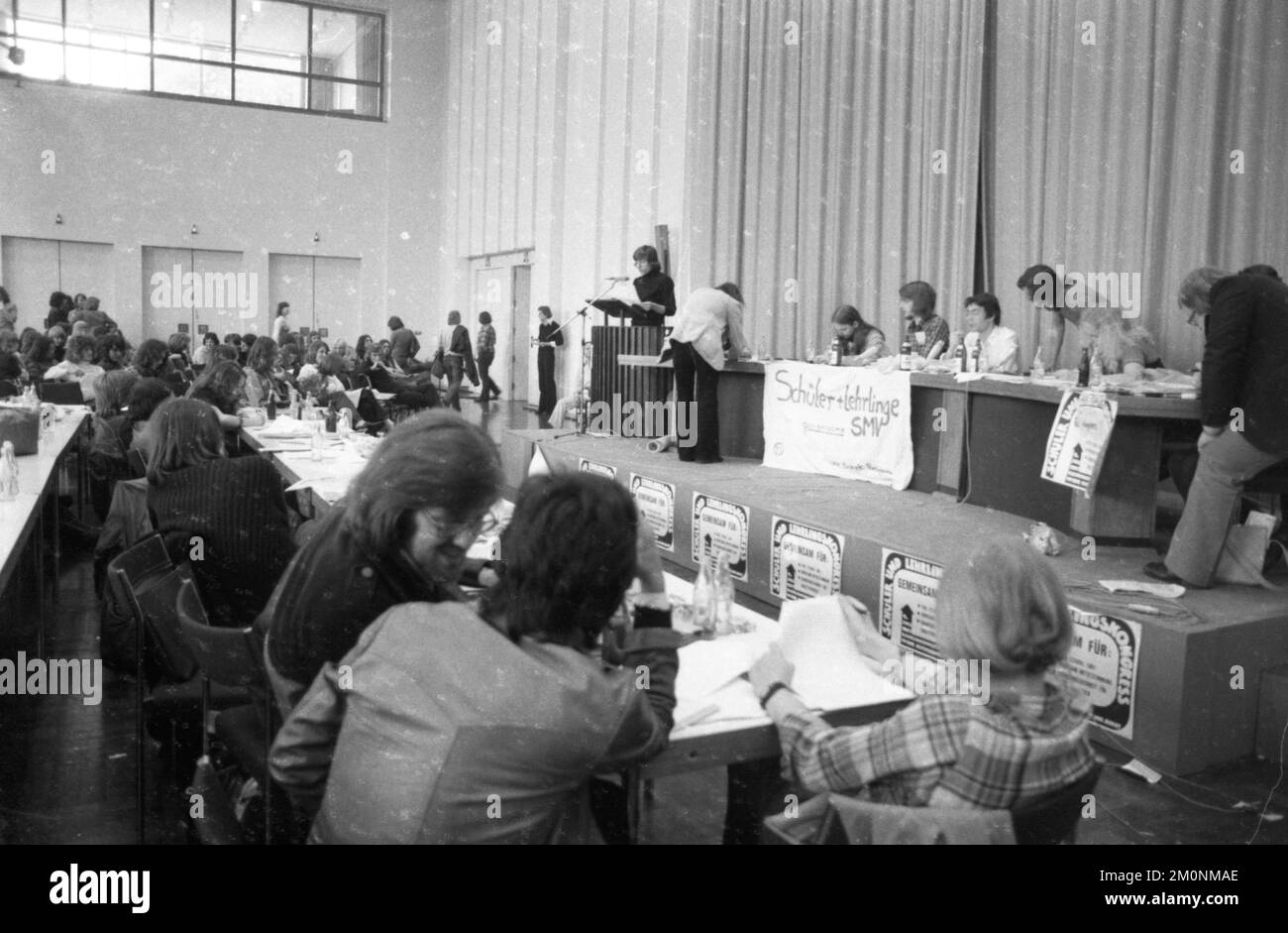 The Schuelermitverantwortung (SMV) campaigned for co-determination for ...