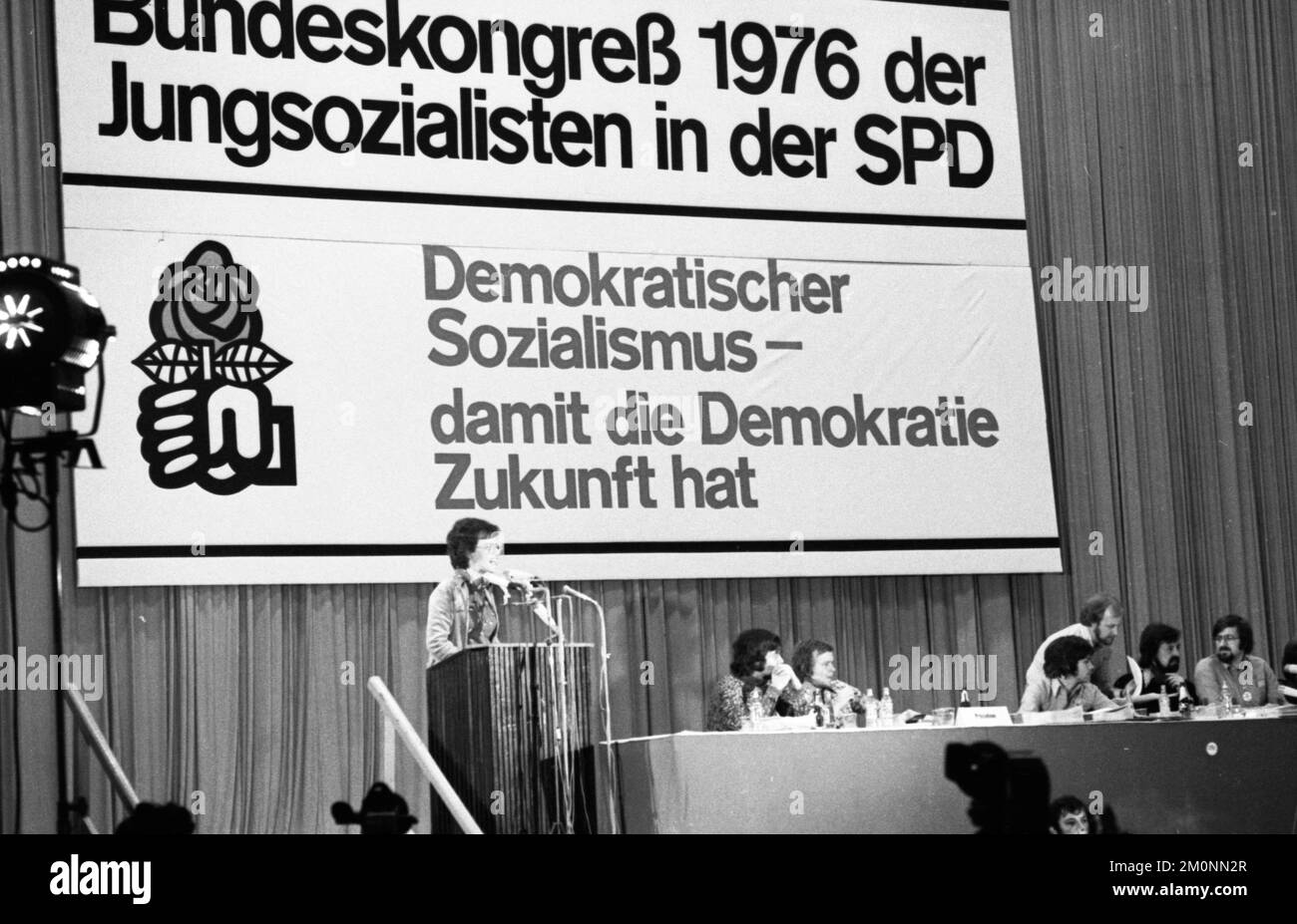 The Federal Congress of the Young Socialists in the SPD (Jusos) on 26 ...