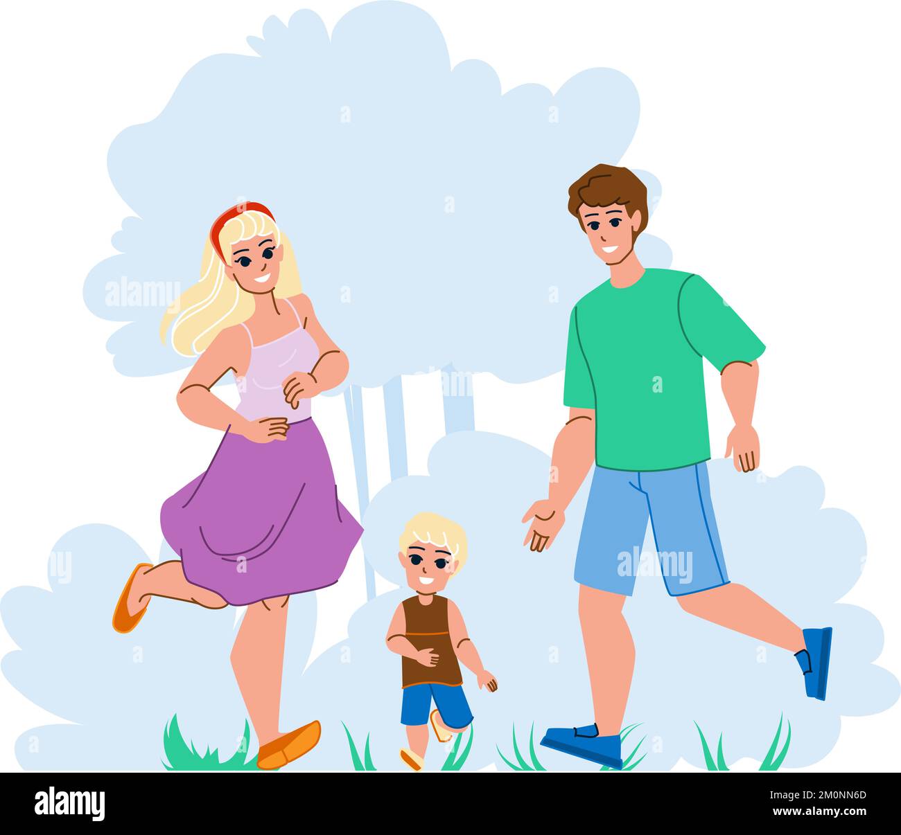 family running vector Stock Vector Image & Art - Alamy