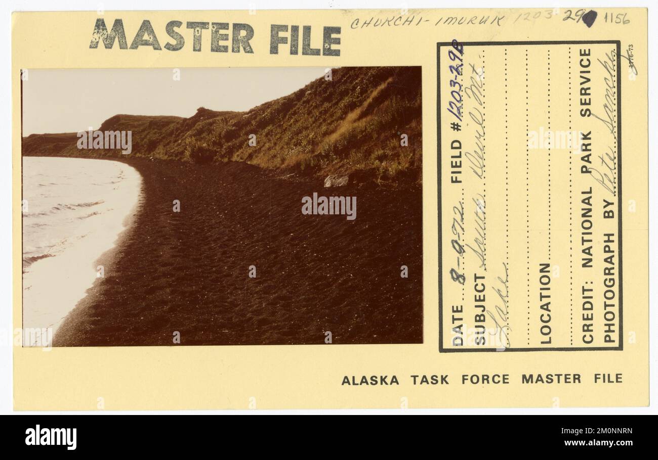 South Devil Mountain Lake. Alaska Task Force Photographs Stock Photo ...