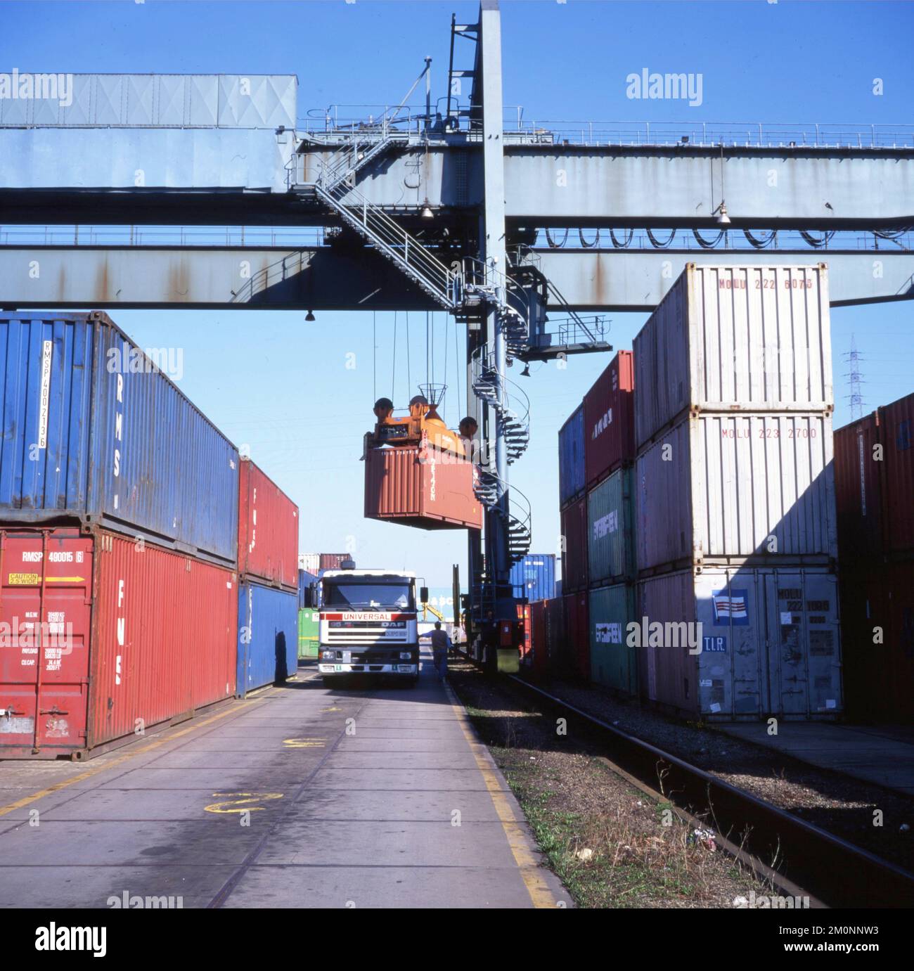 The largest inland port in europe hi-res stock photography and images ...