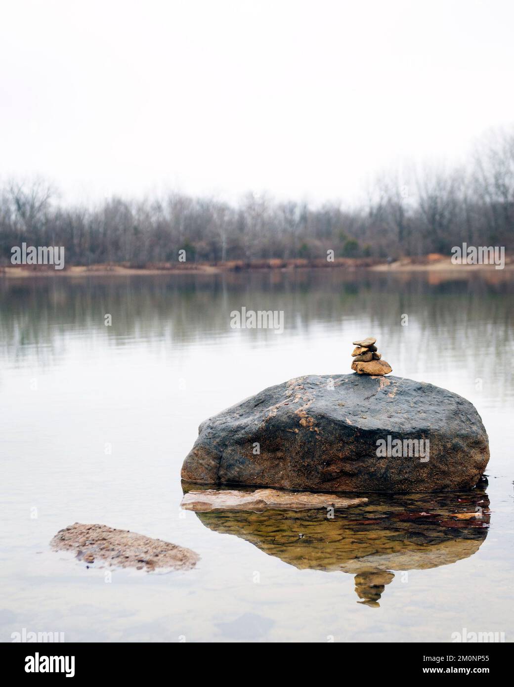 Columbus, Ohio, USA. 7 December, 2022. Weather at Osprey Lake in ...