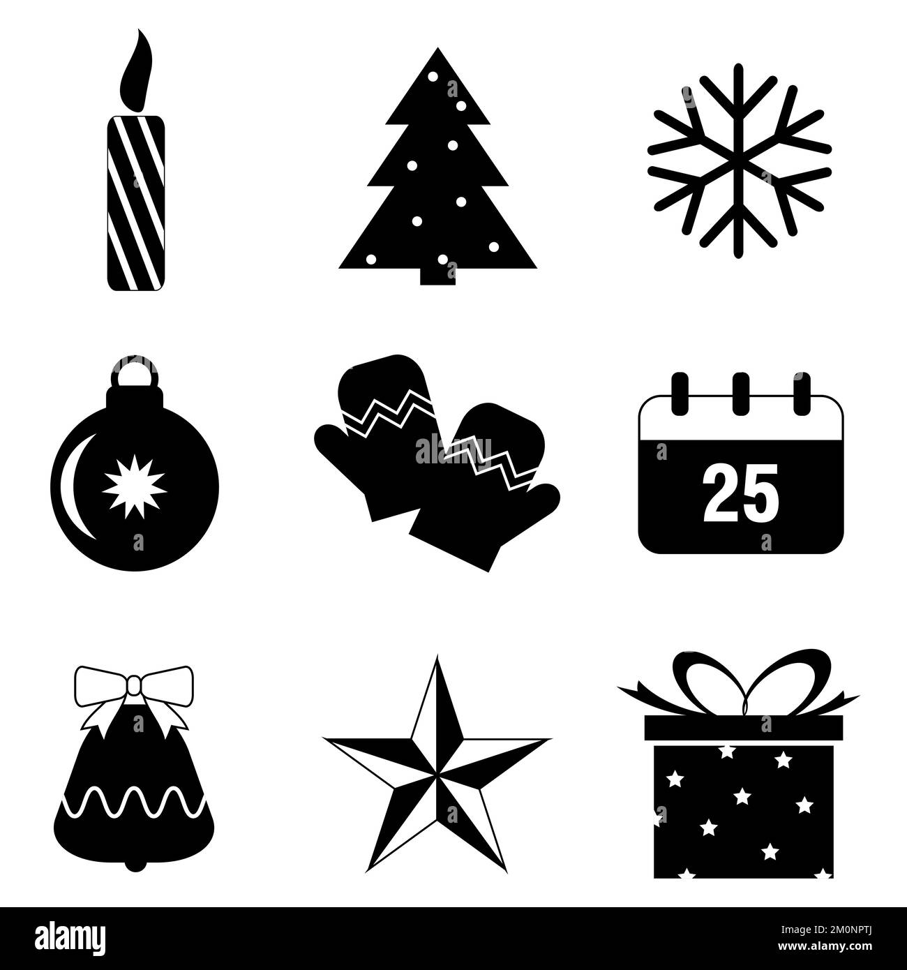 Christmas icon vector isolated on white background Stock Vector Image ... Christmas icon vector isolated on white background Stock Vector Image ...