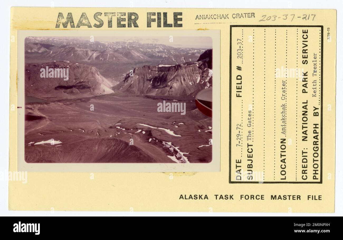 The Gates. Alaska Task Force Photographs Stock Photo - Alamy