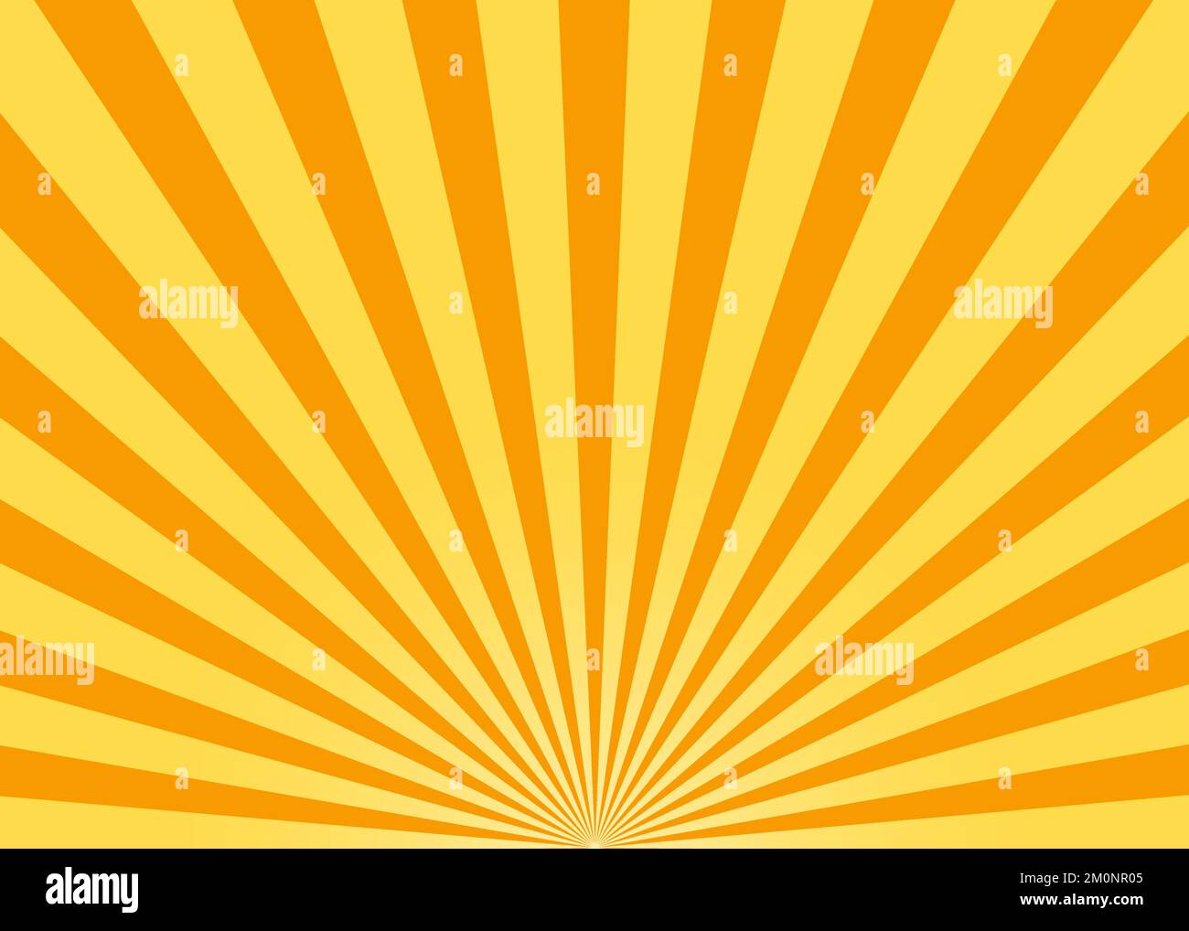 Abstract Yellow Sun Rays Vector Background Stock Vector Image And Art Alamy