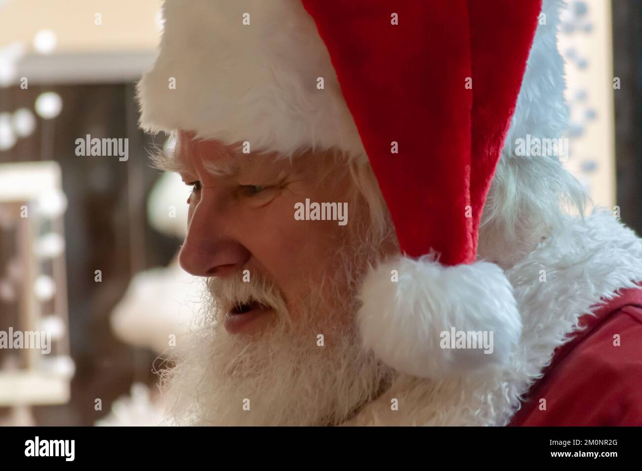 Glasgow, Scotland, UK. 7th December, 2022: Santa Claus (aka Andrew ...