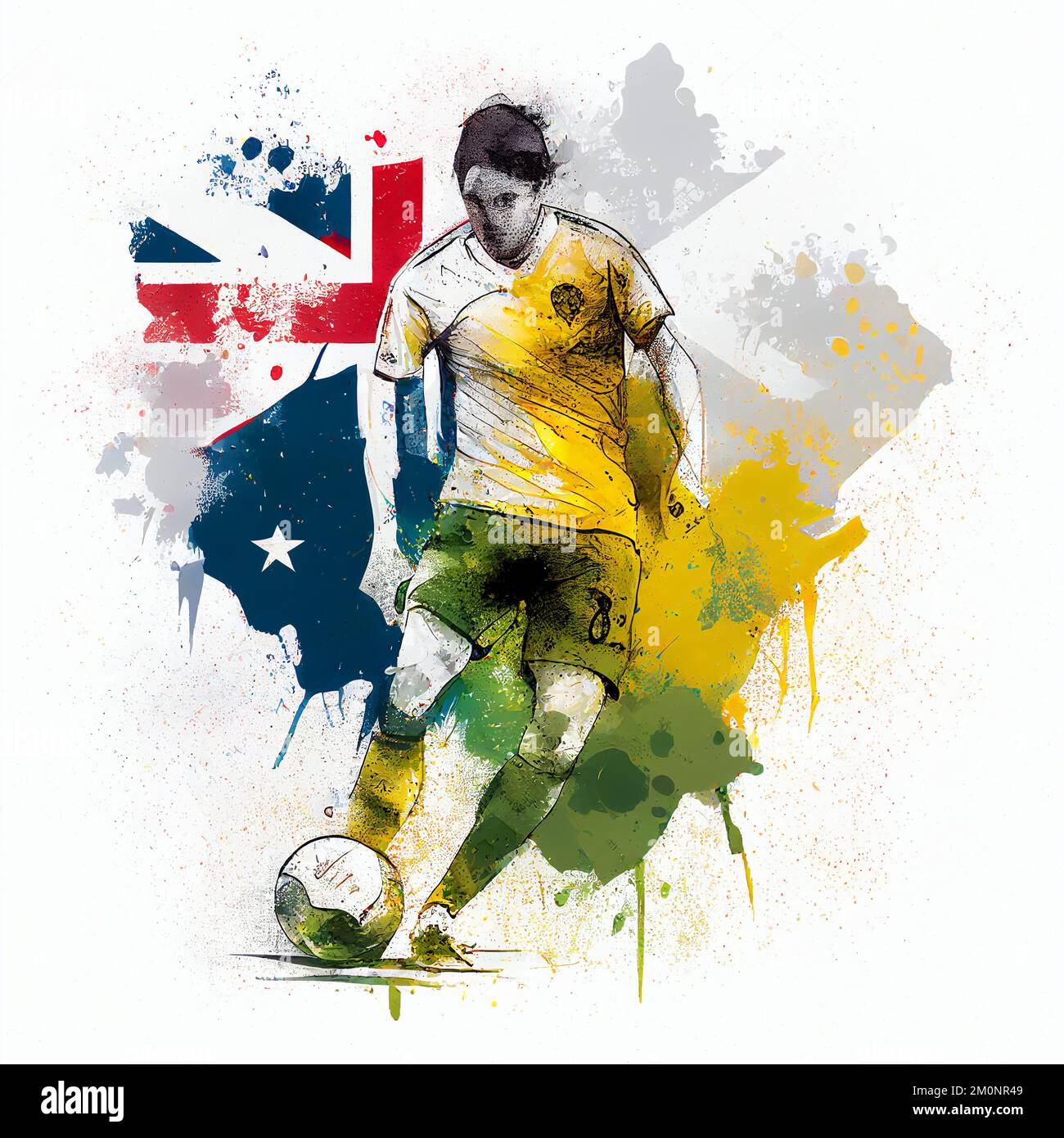 Australia world cup goal Cut Out Stock Images & Pictures - Alamy
