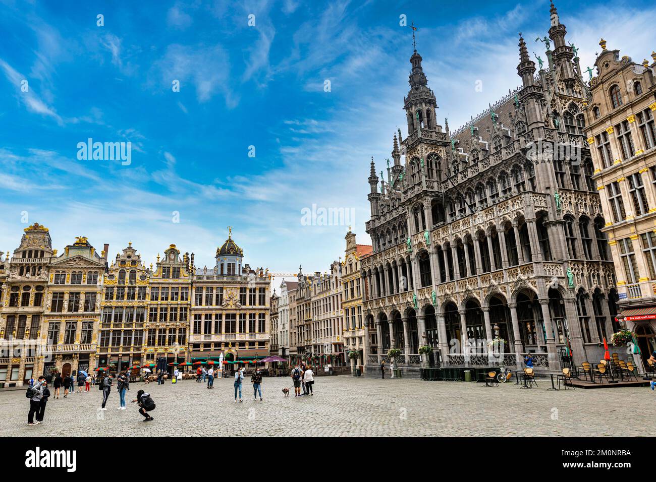 Unesco world heritage site Grand Place the central square of Brussels ...