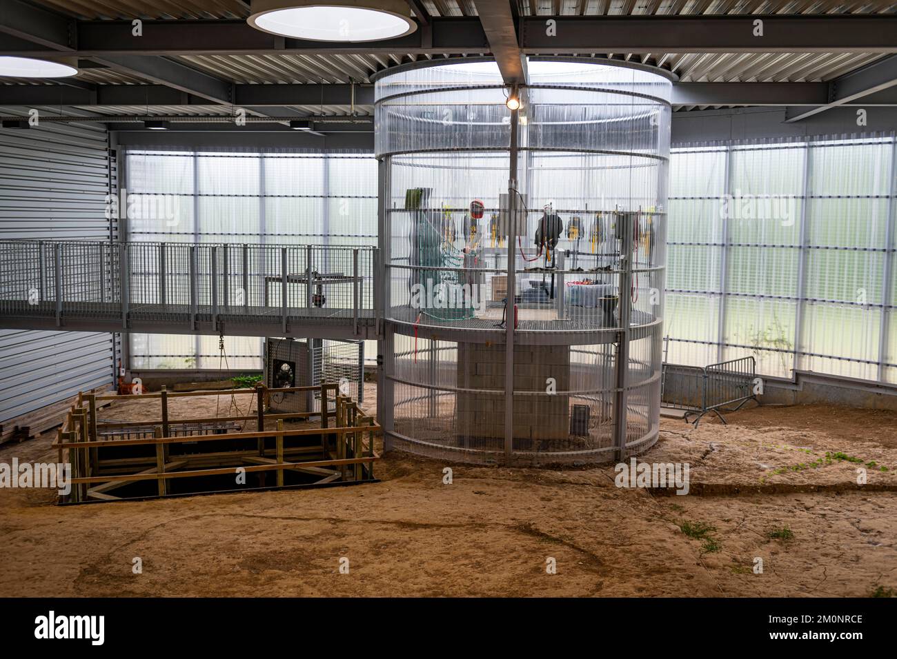 Unesco world heritage site Neolithic flint mines of Spiennes, Belgium ...