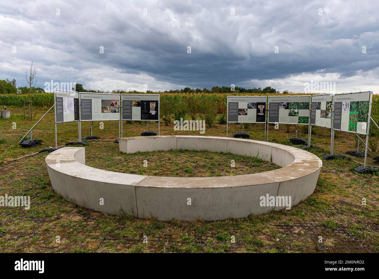 Unesco world heritage site Neolithic flint mines of Spiennes, Belgium ...