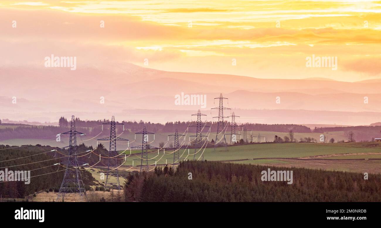Lauder, UK. 07th Dec, 2022. Lauder, Scottish Borders, Scotland, UK ...