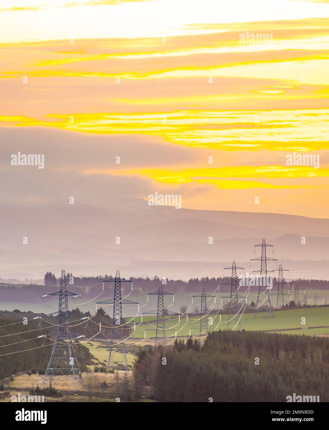 Lauder, UK. 07th Dec, 2022. Lauder, Scottish Borders, Scotland, UK ...