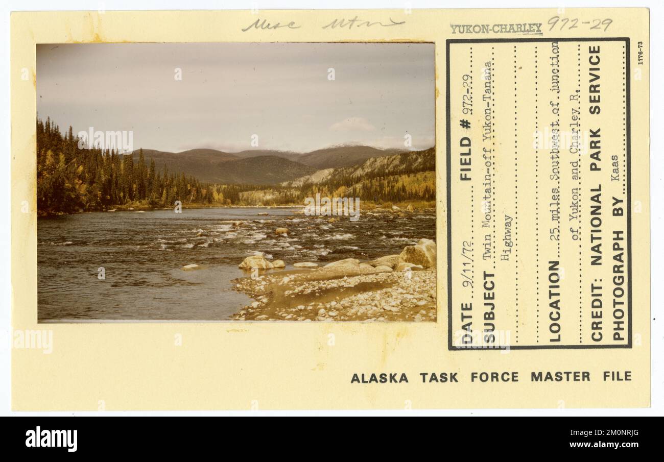 Twin Mountain - off Yukon-Tanana Highway. Alaska Task Force Photographs ...