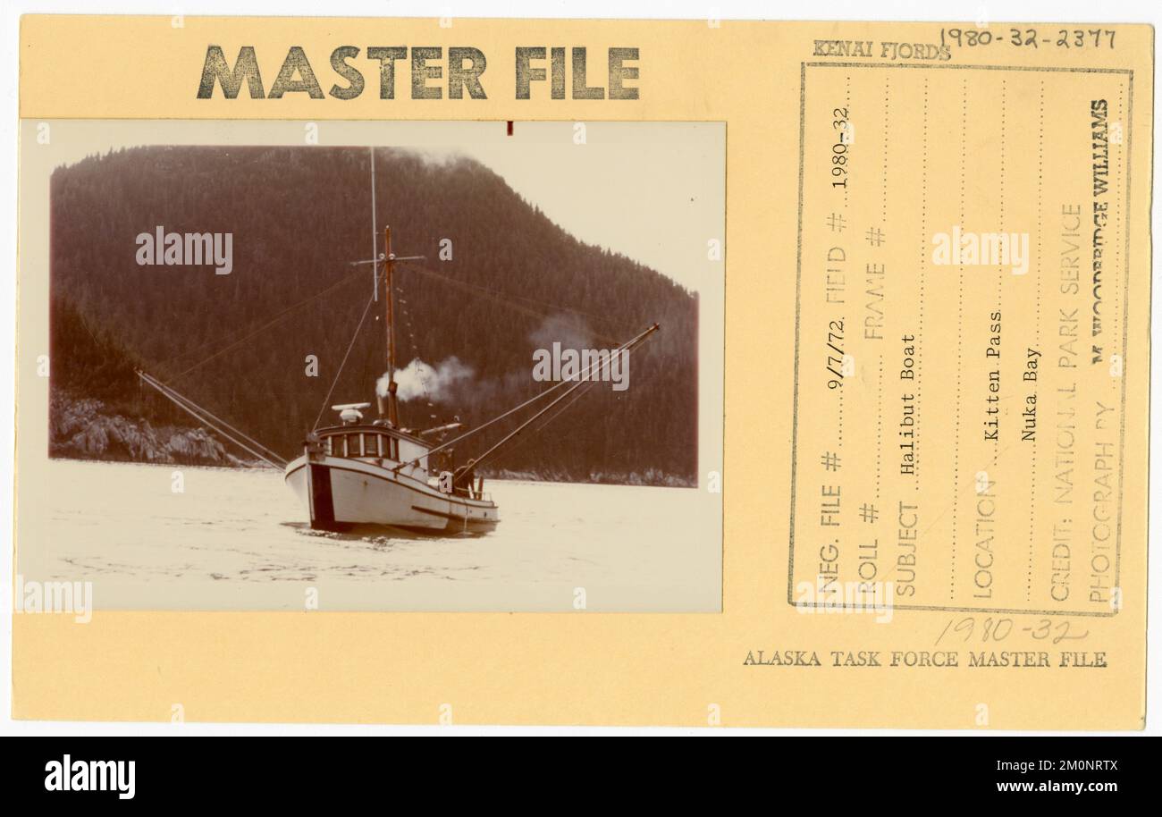 Halibut boat. Alaska Task Force Photographs Stock Photo - Alamy
