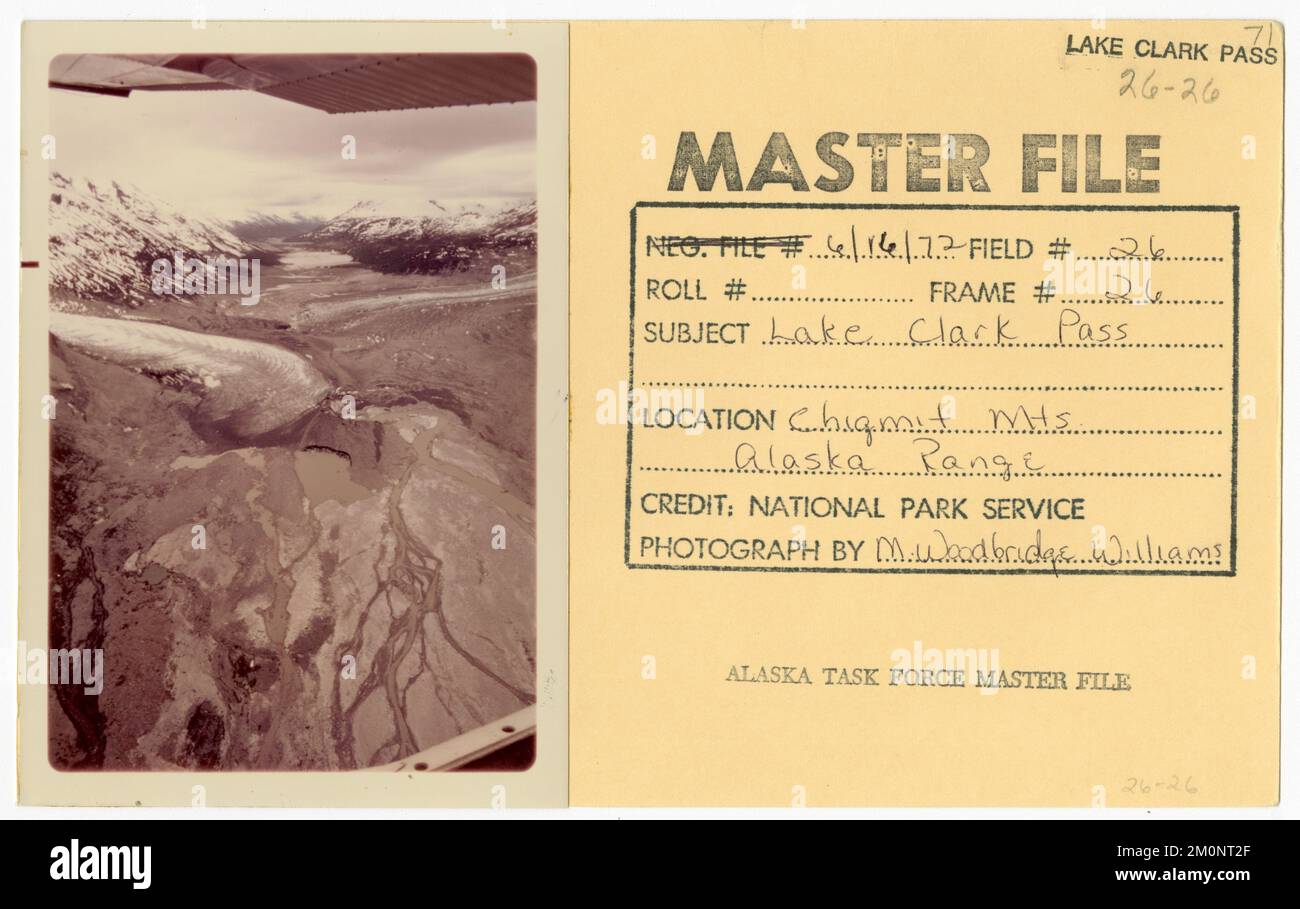 Lake Clark Pass. Alaska Task Force Photographs Stock Photo - Alamy