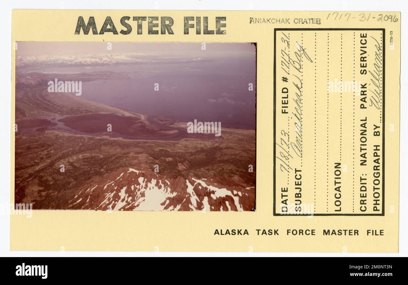 Aniakchak Bay. Alaska Task Force Photographs Stock Photo - Alamy