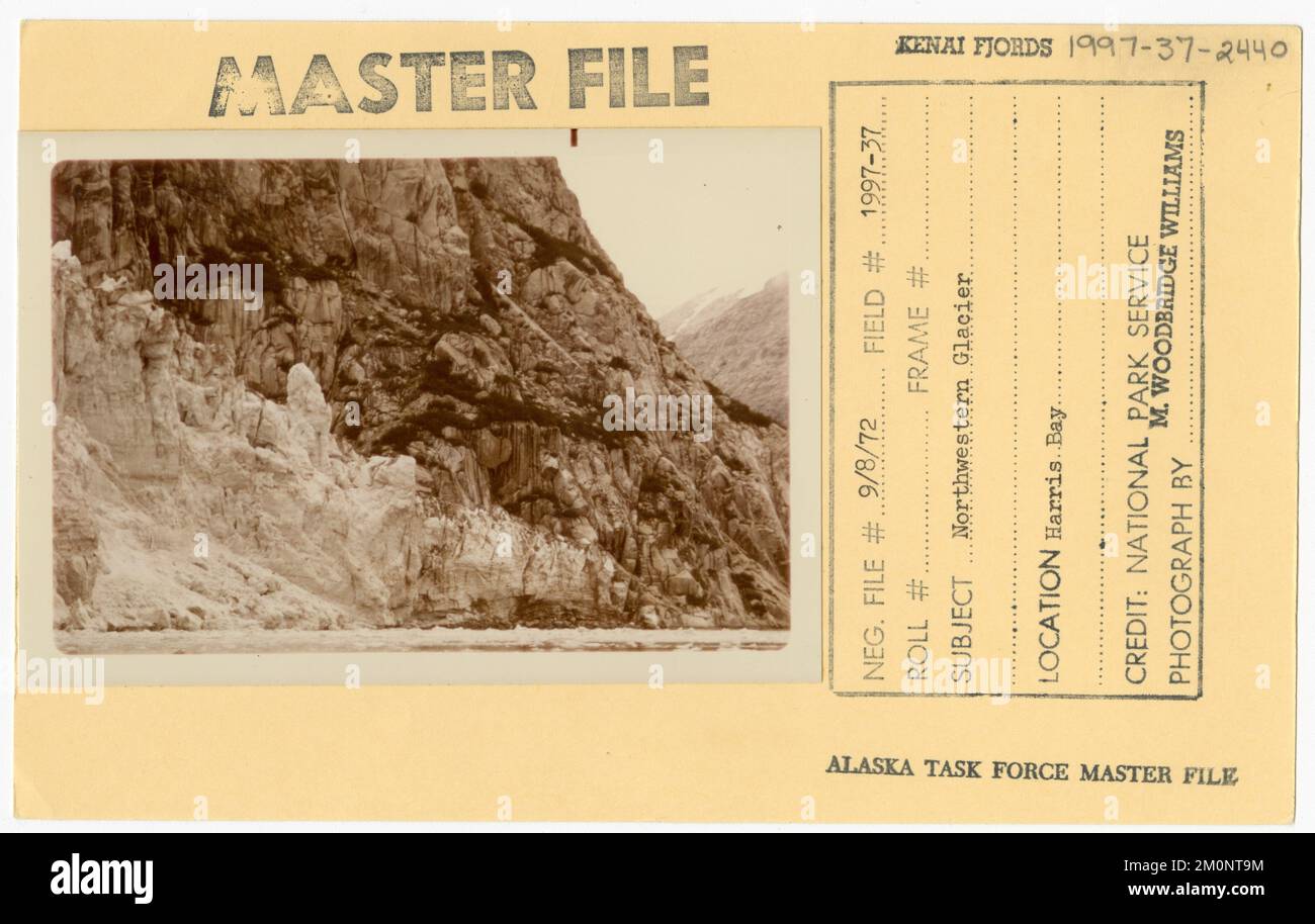 Northwestern Glacier. Alaska Task Force Photographs Stock Photo - Alamy