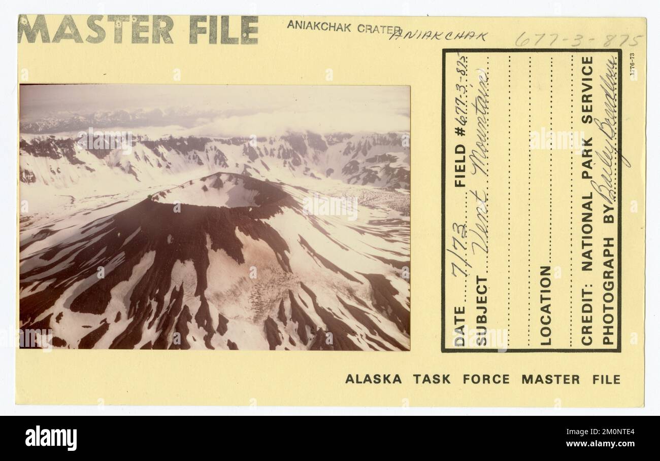 Vent Mountain. Alaska Task Force Photographs Stock Photo - Alamy