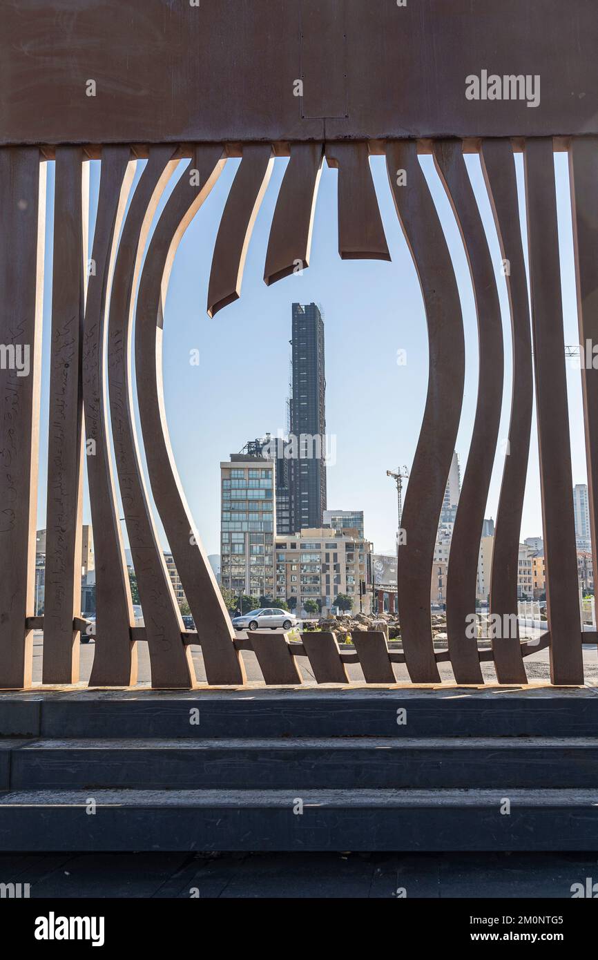 The streets of downtown Beirut, Lebanon Stock Photo - Alamy