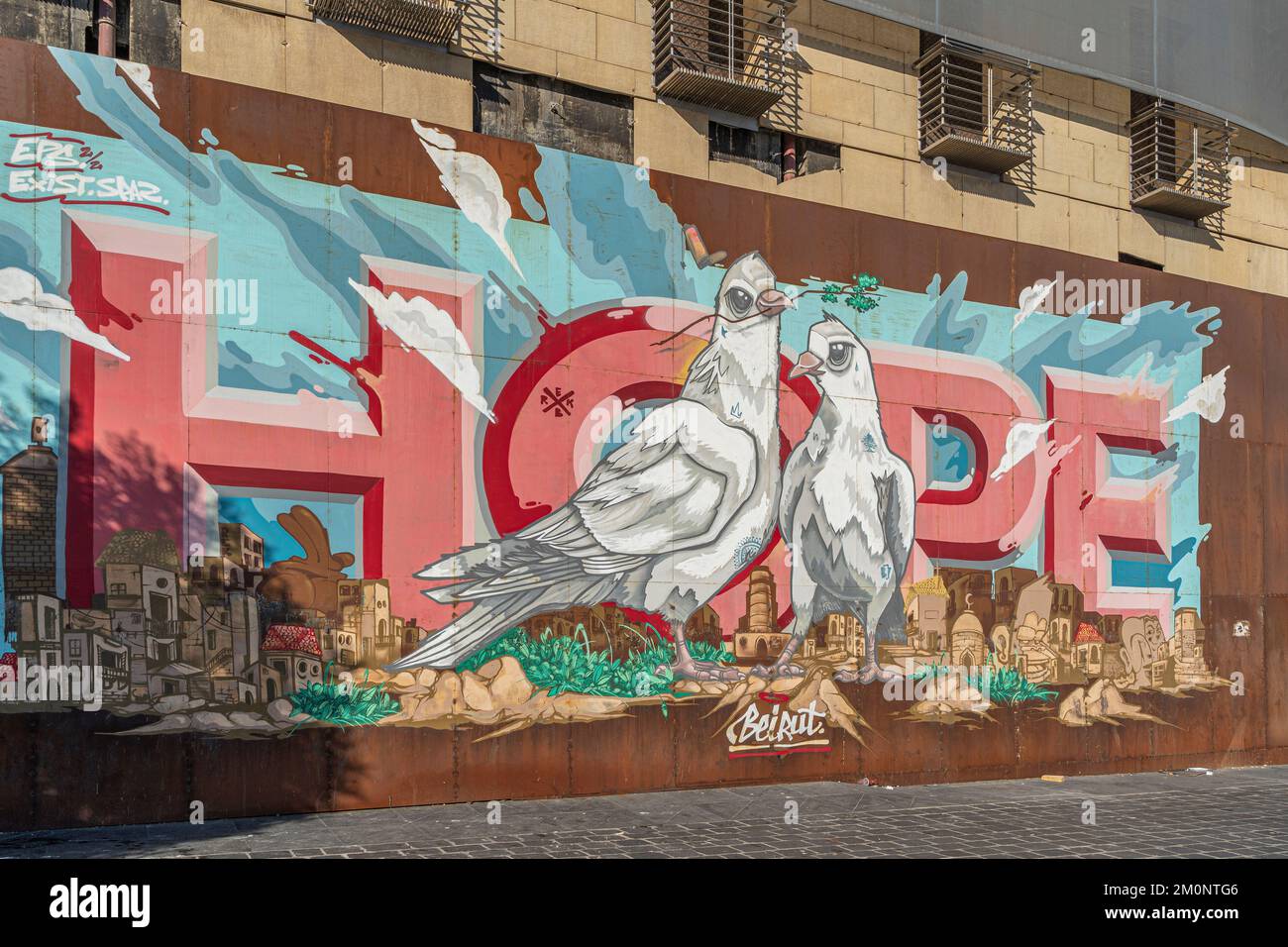 The streets of downtown Beirut, Lebanon Stock Photo - Alamy