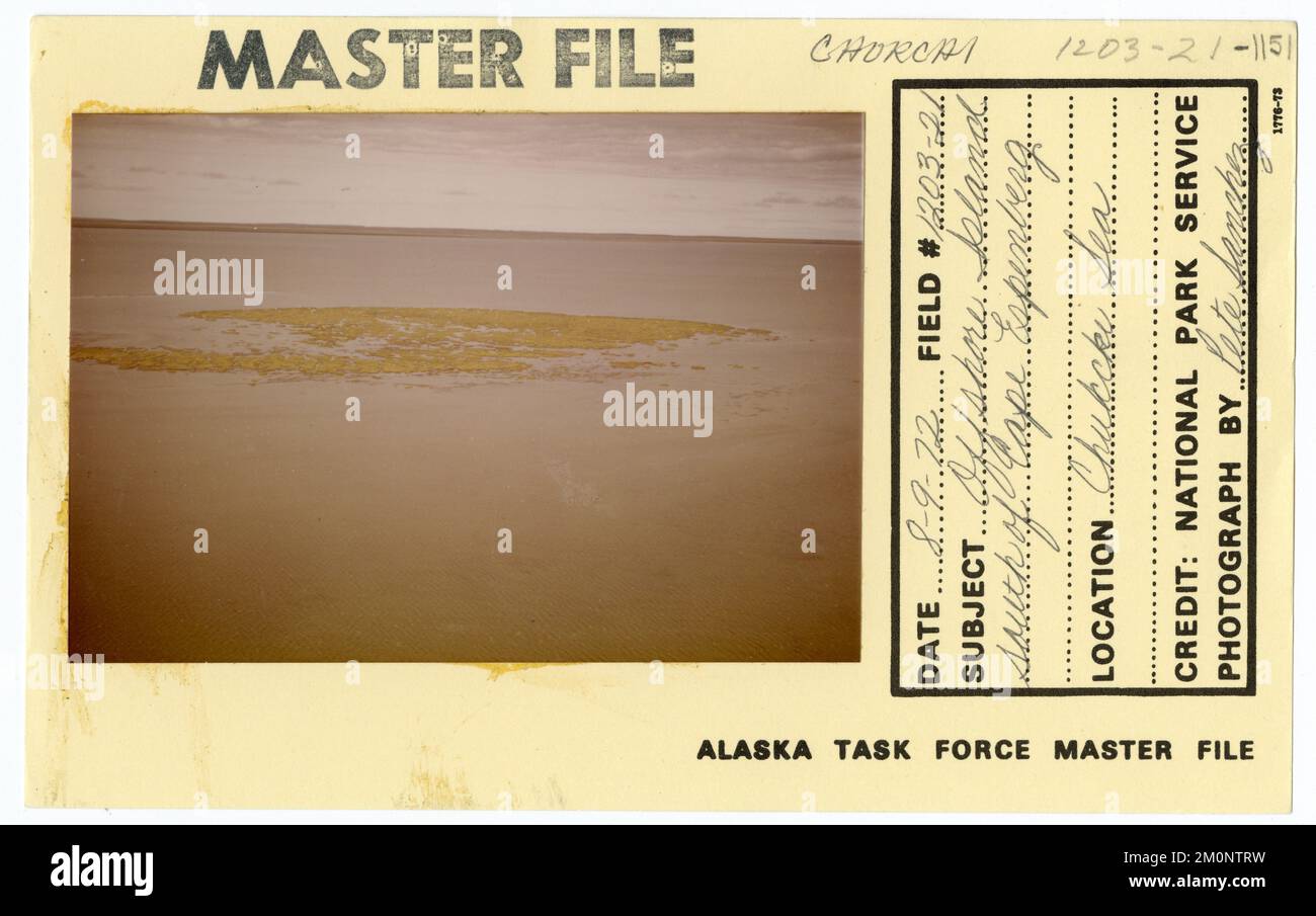 Offshore Island south of Cape Espenberg. Alaska Task Force Photographs ...