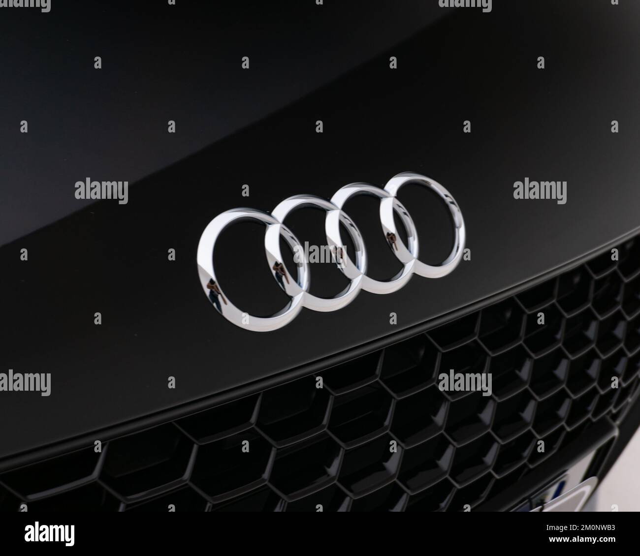 Audi Logo Black Background