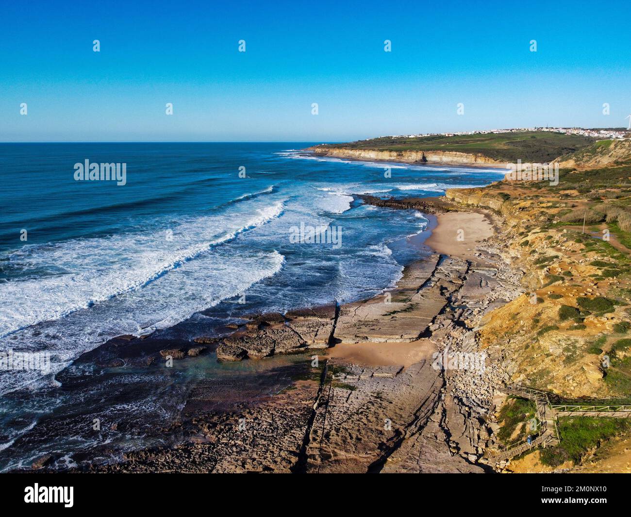 Pedra beach in ericeira part hi-res stock photography and images - Alamy