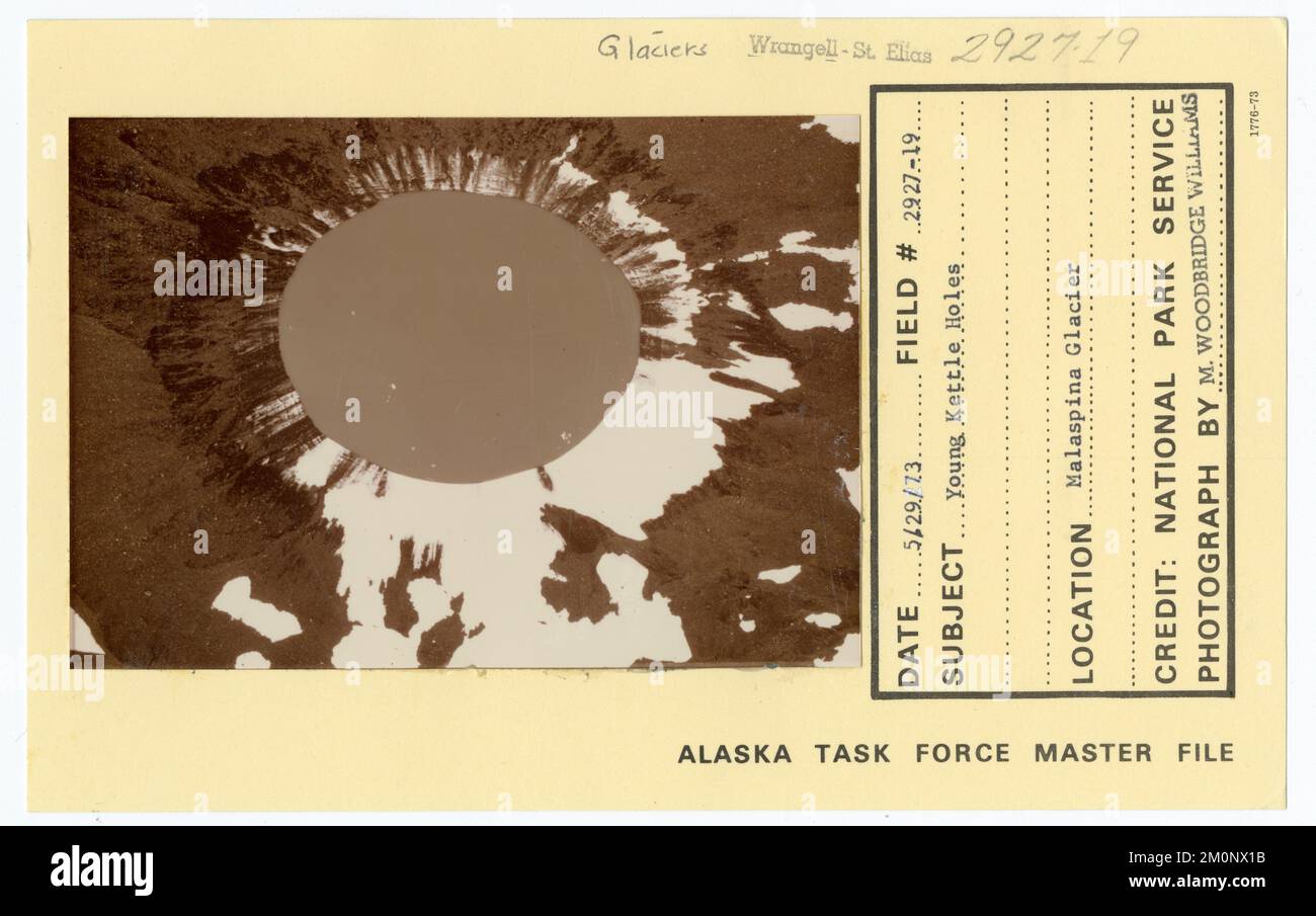 Young Kettle Holes. Alaska Task Force Photographs Stock Photo - Alamy
