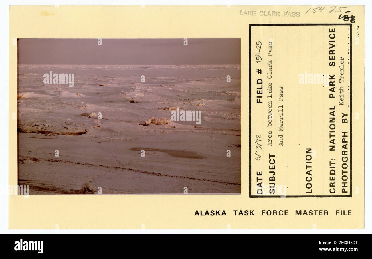 Area between Lake Clark Pass and Merrill Pass. Alaska Task Force ...