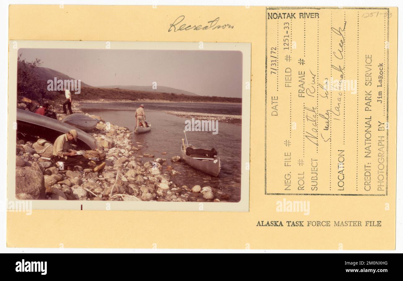 Noatak River. Alaska Task Force Photographs Stock Photo - Alamy