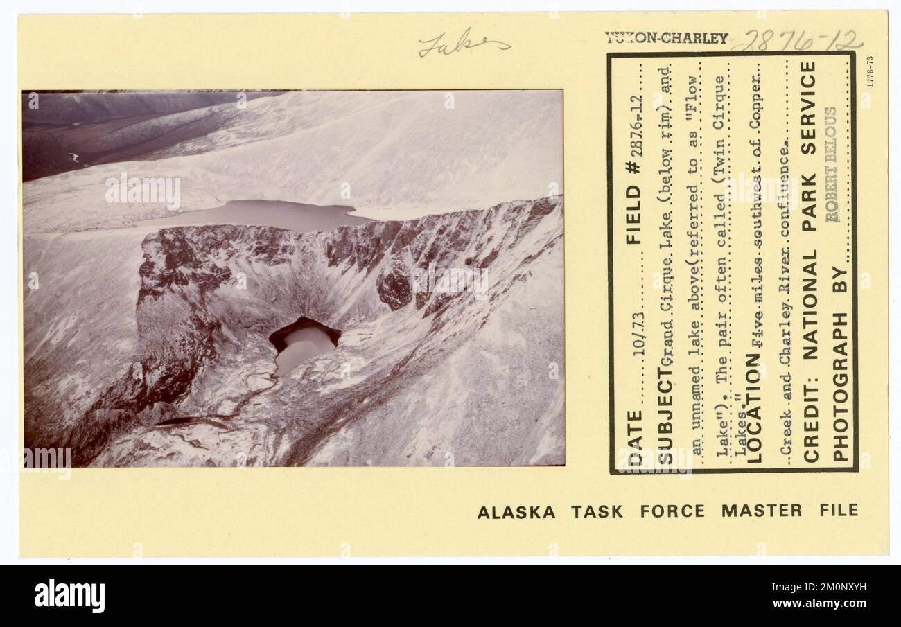 Aerial waterfowl habitat center. Clarence Rhode Refuge. Alaska Task ...