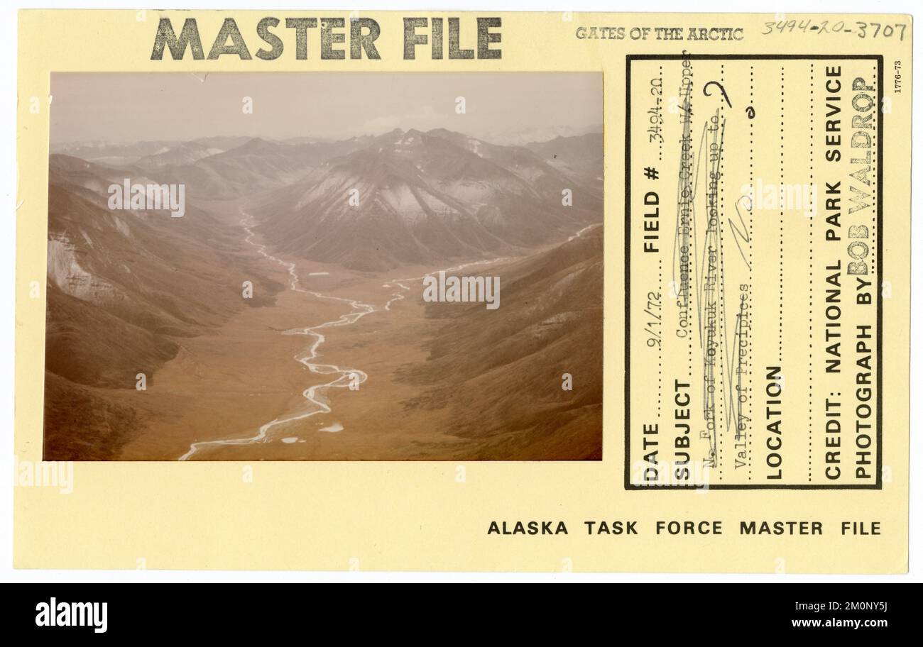 Gates of the Arctic. Alaska Task Force Photographs Stock Photo - Alamy