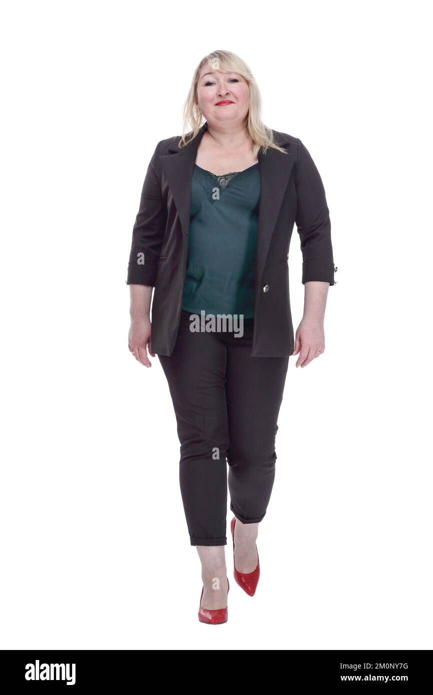 Plus size model female mature hi-res stock photography and images - Alamy