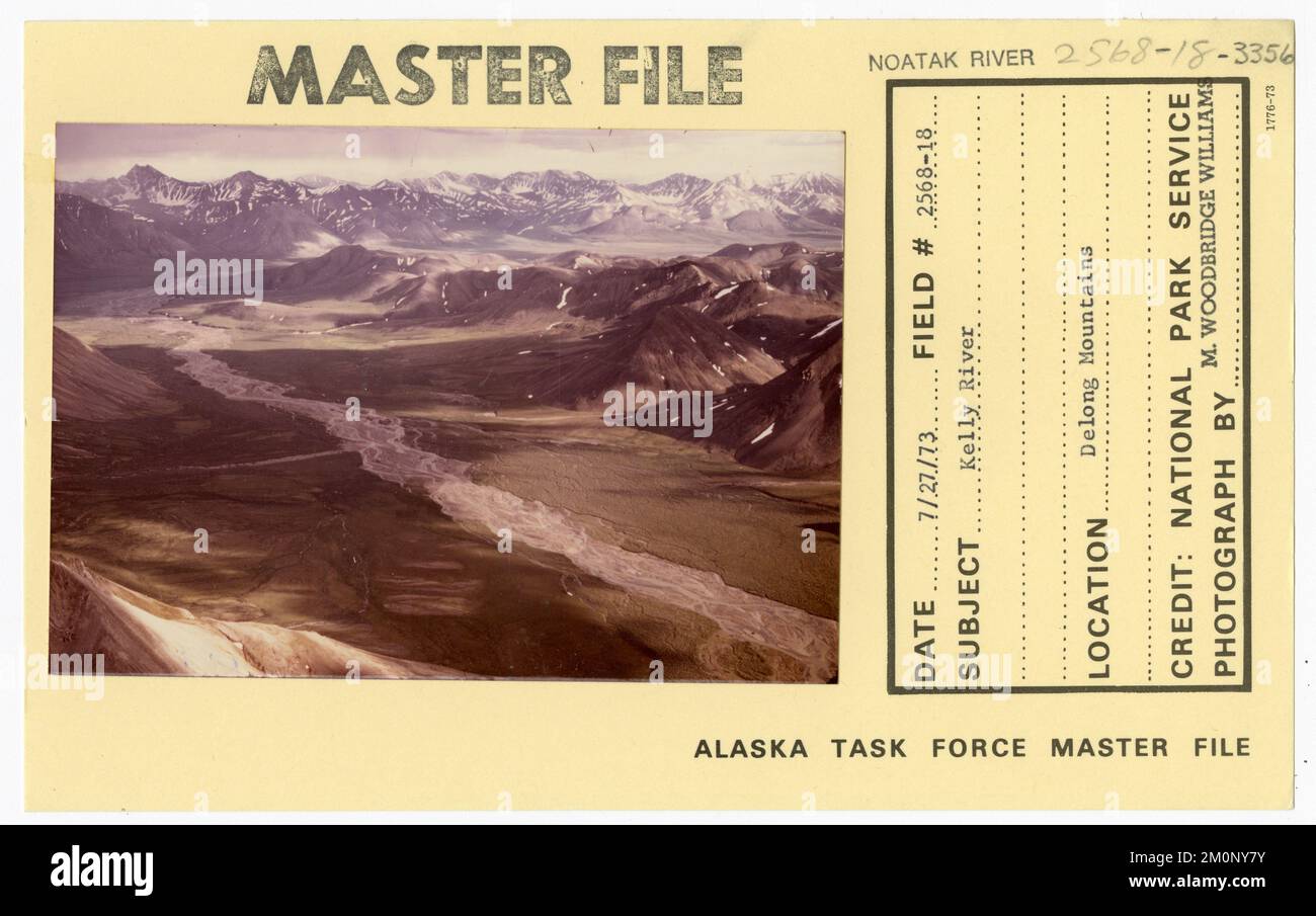 Kelly River. Alaska Task Force Photographs Stock Photo - Alamy