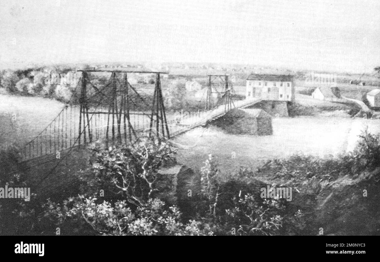 Hamilton Street Bridge Stock Photo - Alamy