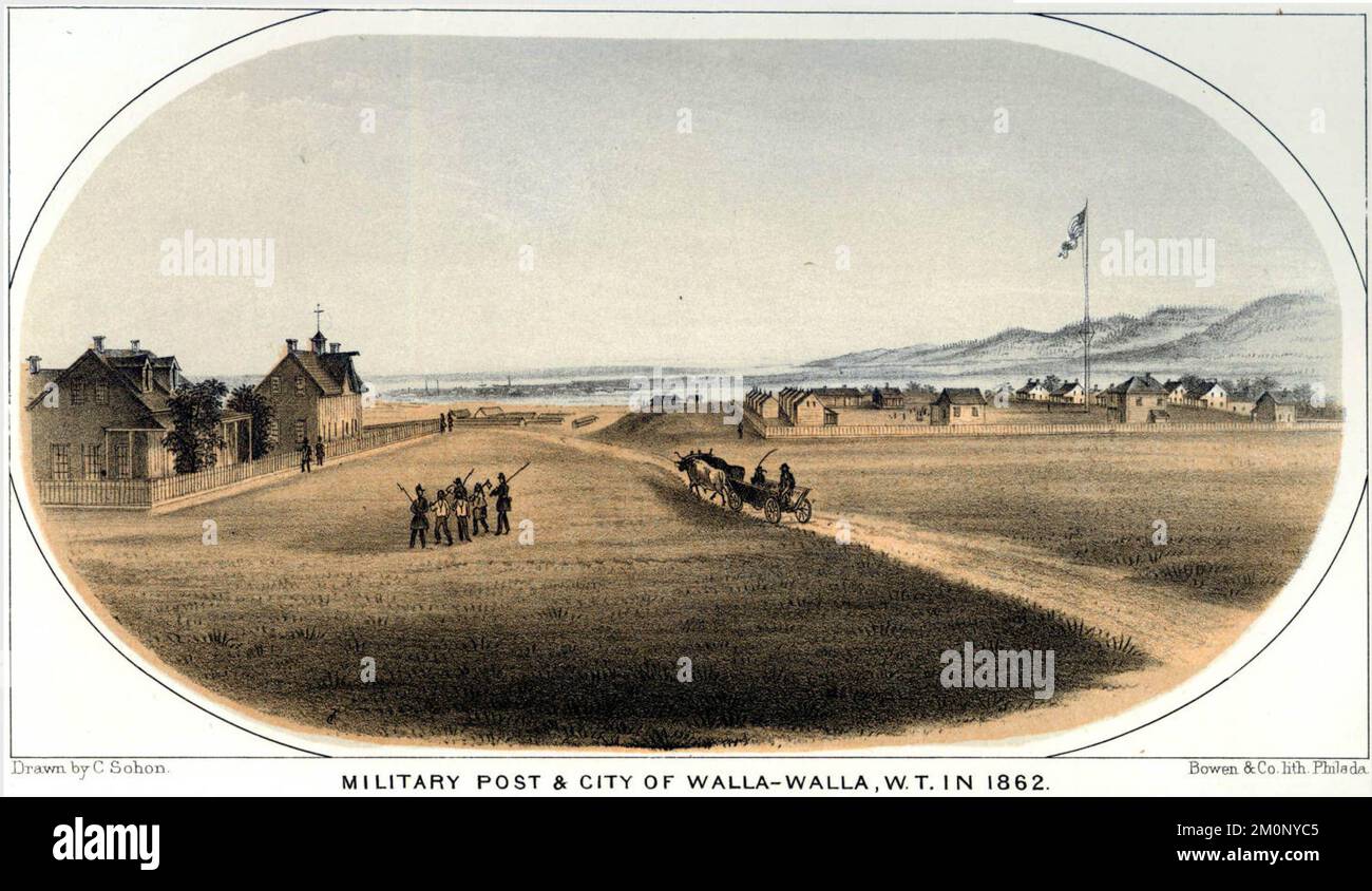 Walla walla history hi-res stock photography and images - Alamy