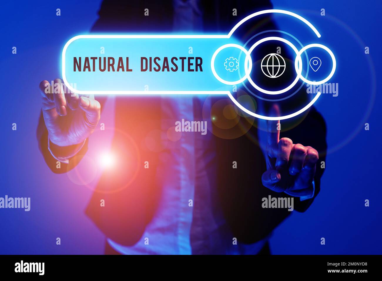 Handwriting text Natural Disaster. Concept meaning occurring in the ...