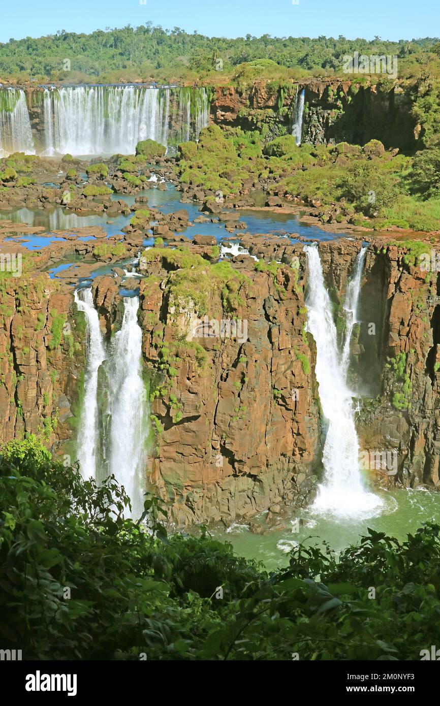 Stunning view iguazú falls hi-res stock photography and images - Alamy